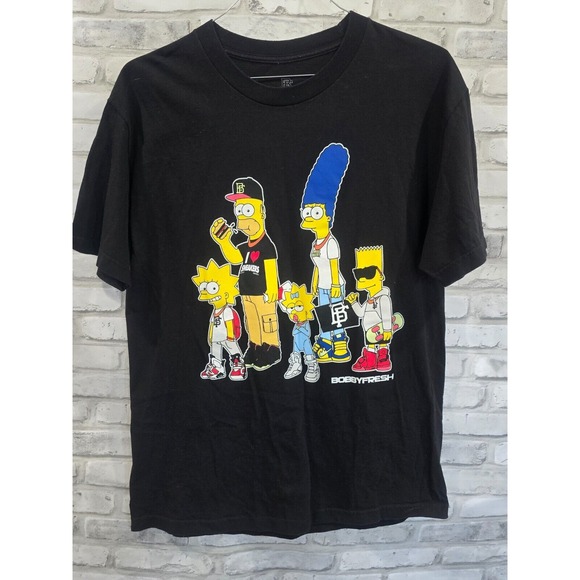 fresh | Shirts | The Simpsons Bobby Fresh Tshirt Graphic Size Large ...